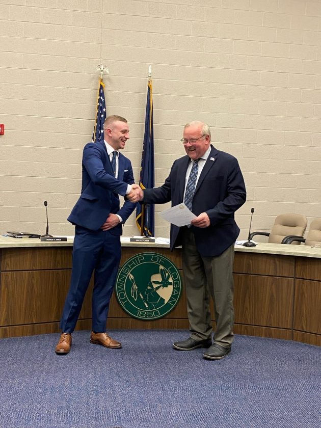 Logan welcomes new officer | News, Sports, Jobs - Altoona Mirror